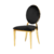 Gold Trim Chair White - Optimum Event Hire