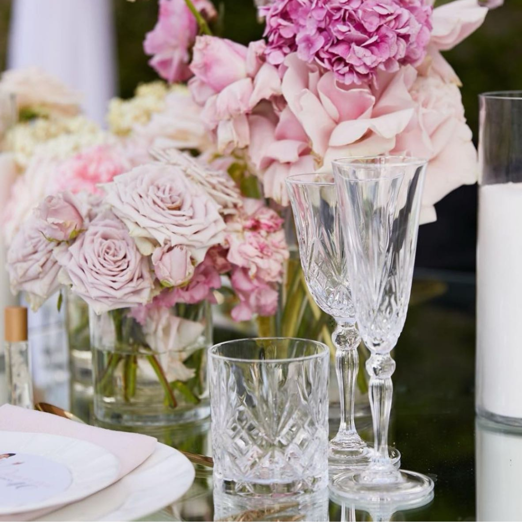 Glassware – Crystal - Optimum Event Hire