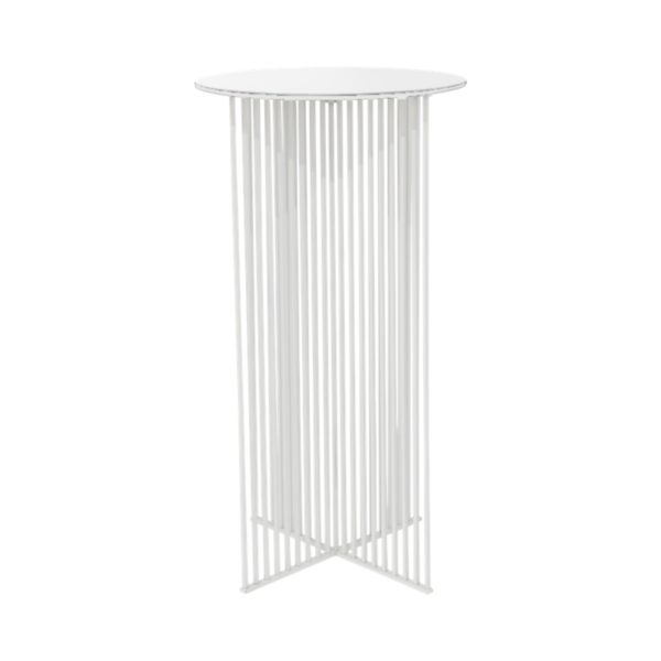 Pink Pillar Cocktail Bar Table Hire