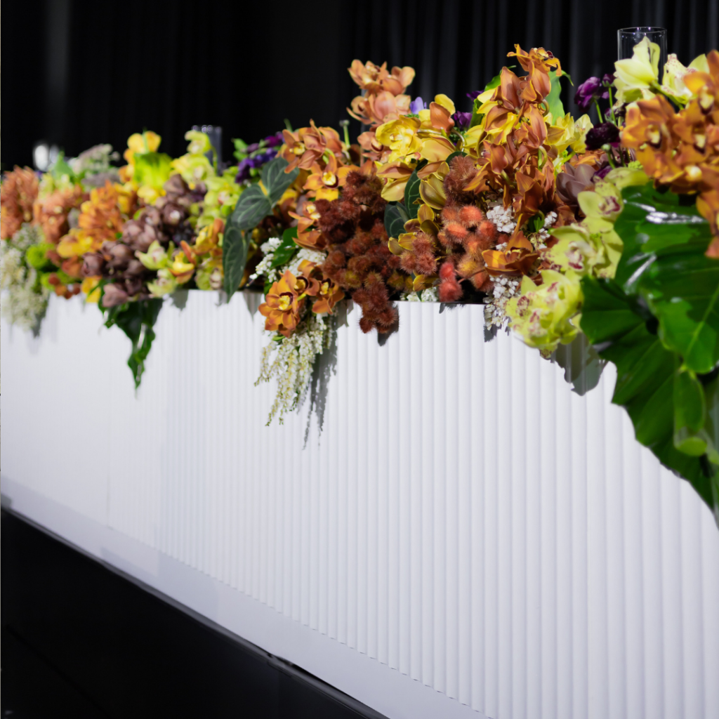 White Wave Bridal Table - Optimum Event Hire