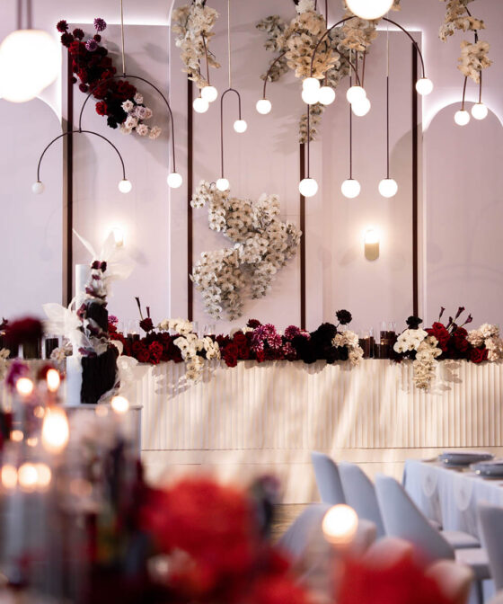 Arch Backdrop Feature Wall