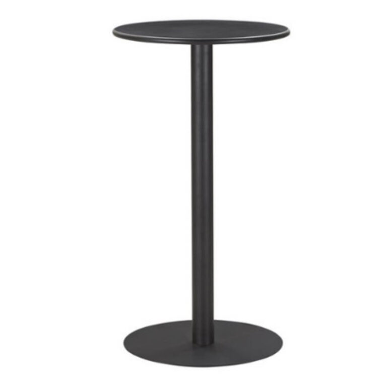 Black Slim Cocktail Bar Table - Optimum Event Hire