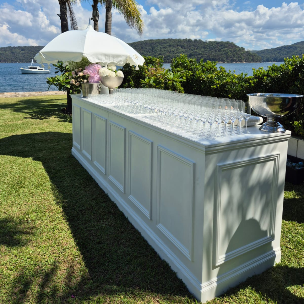 French Service Bar - Optimum Event Hire