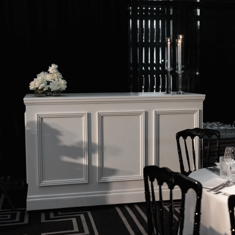 French Service Bar 1.8m - Optimum Event Hire