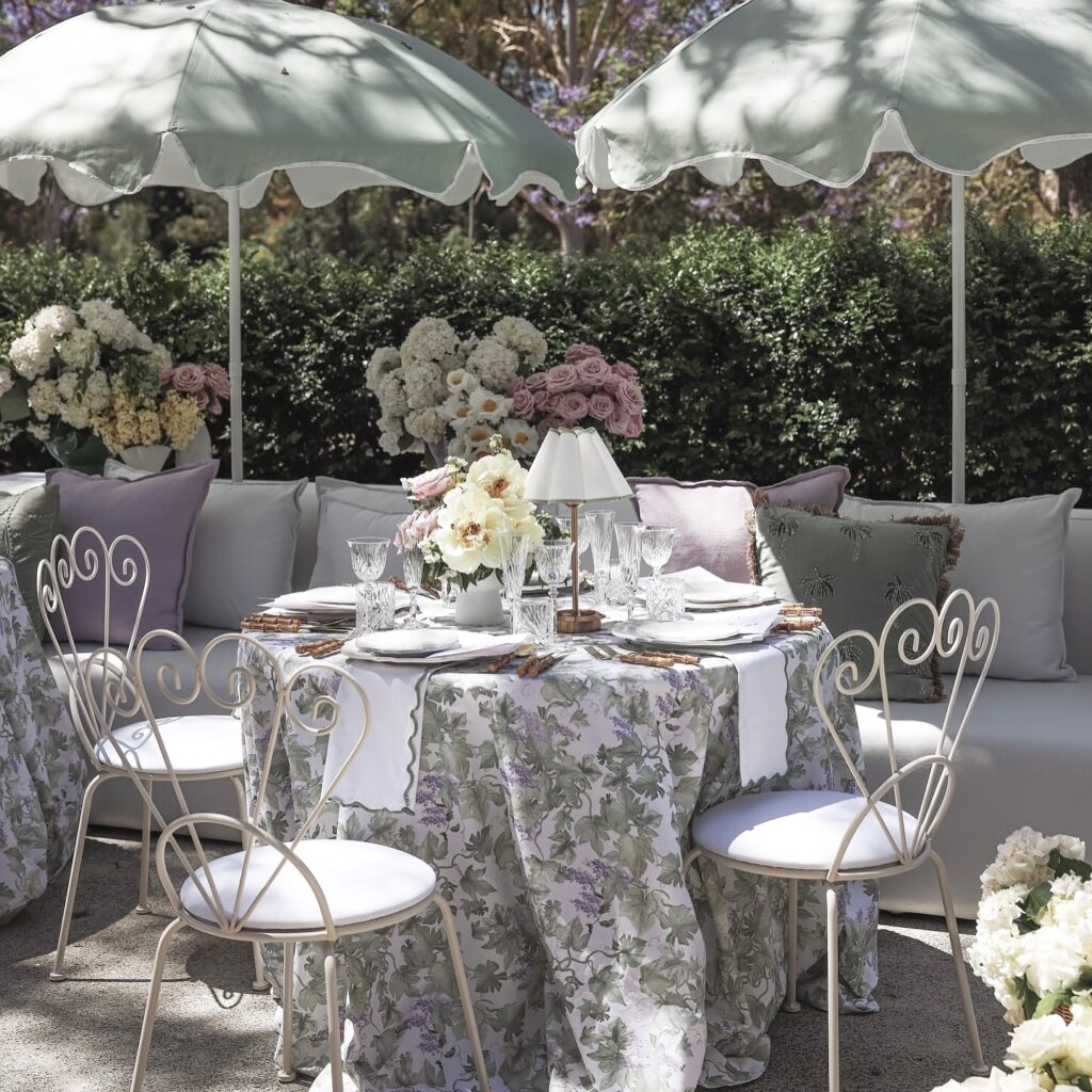 Capri Swirl Chair White