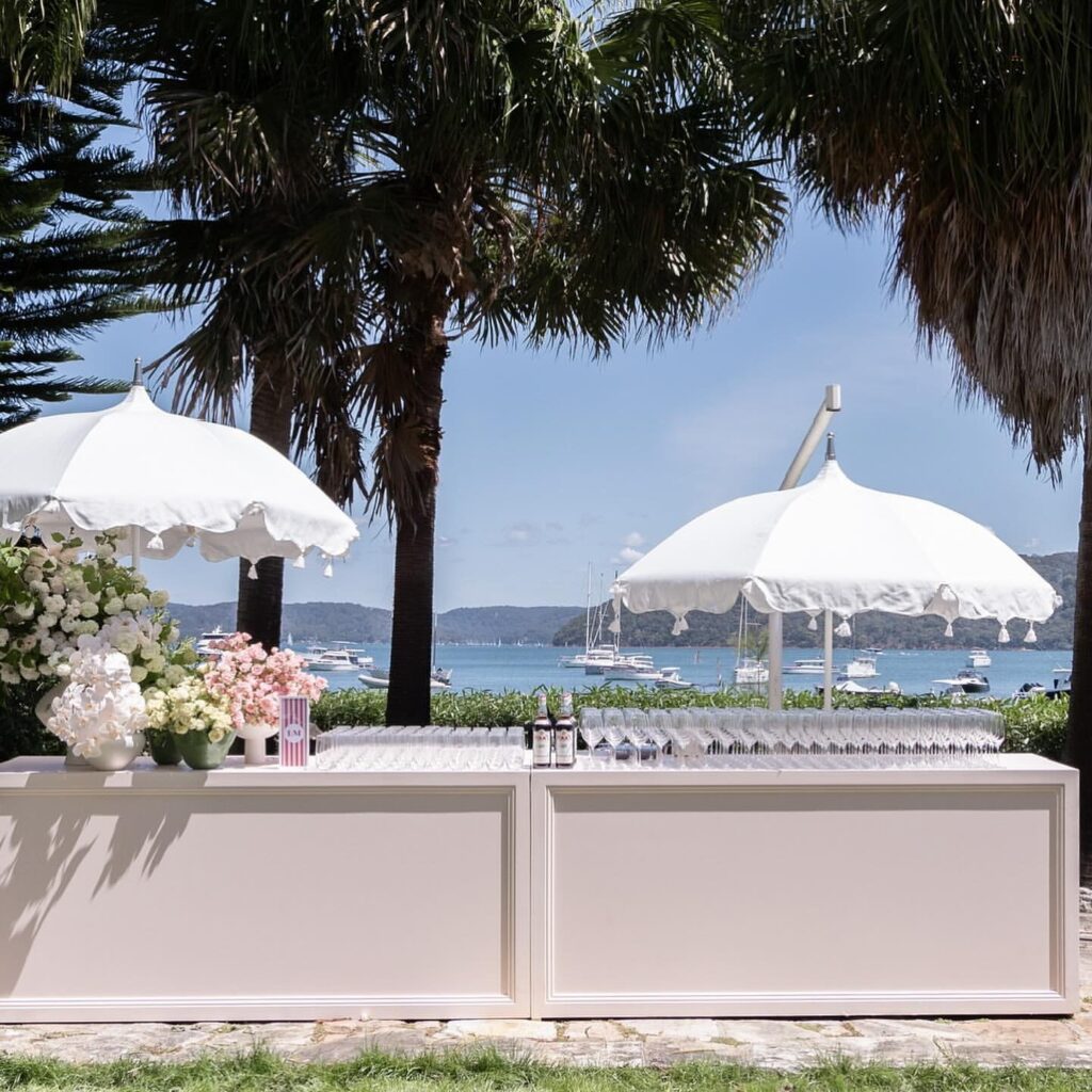 Framed Service Bar - Optimum Event Hire