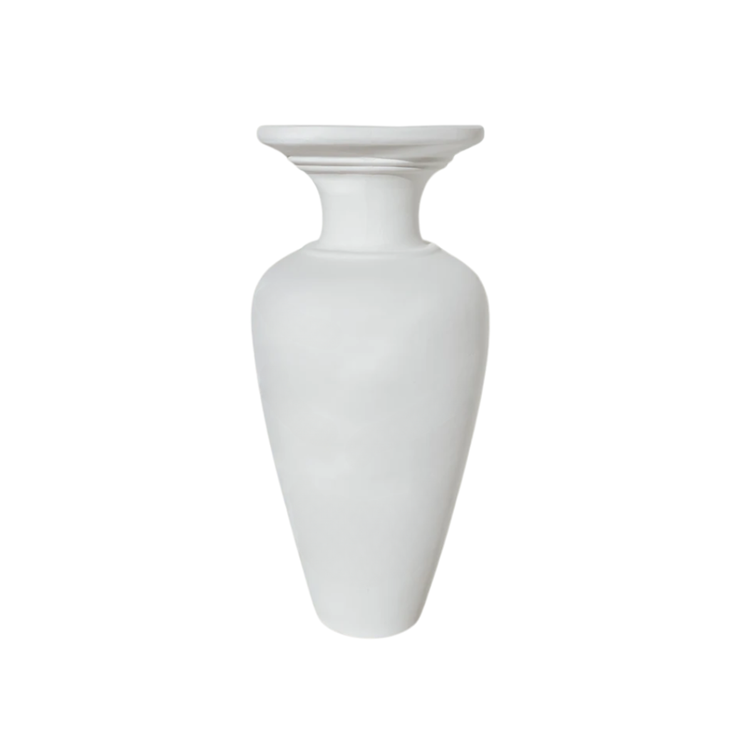 Santorini Long Neck Urn Pot - Optimum Event Hire