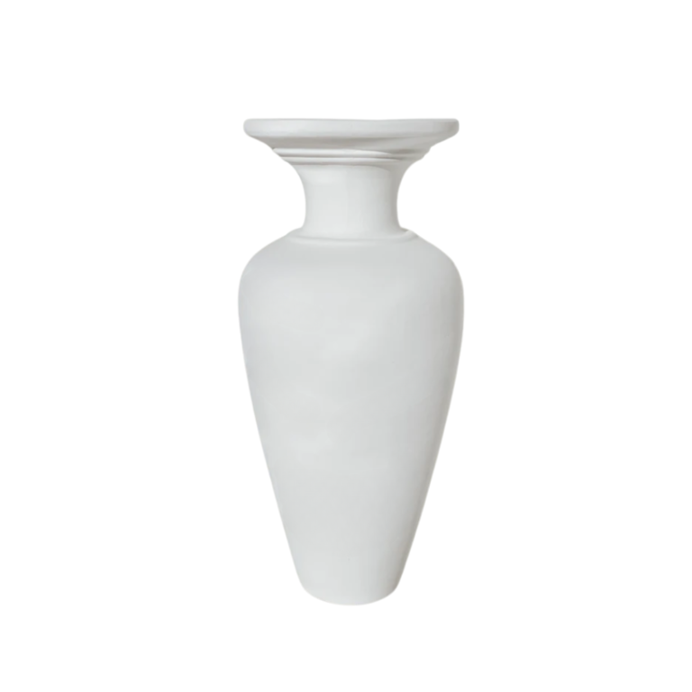 Santorini Long Neck Urn Pot - Optimum Event Hire