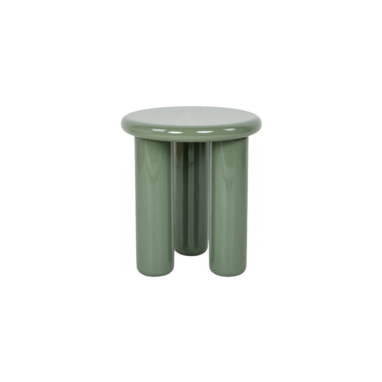 Green Tri-Leg Side Table Hire